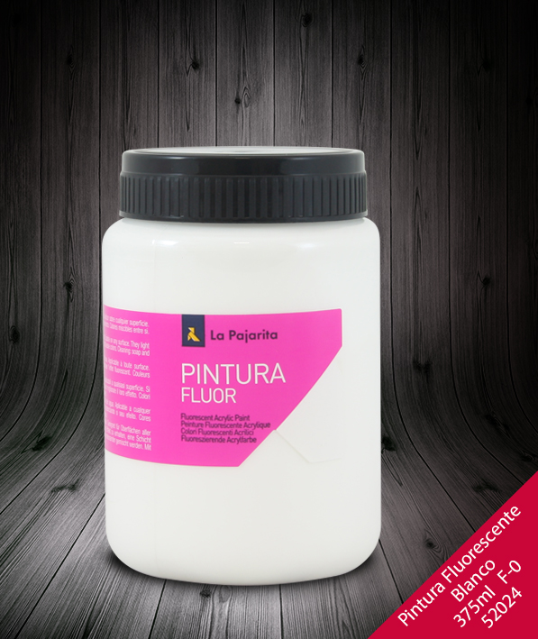 Blanco Fluorescente PINTURA FLUORESCENTE BLANCA 375ML F-0 PINTURA ...