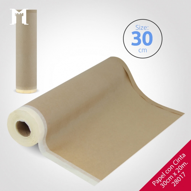 PAPEL CON CINTA 30CM.X20M. 11124